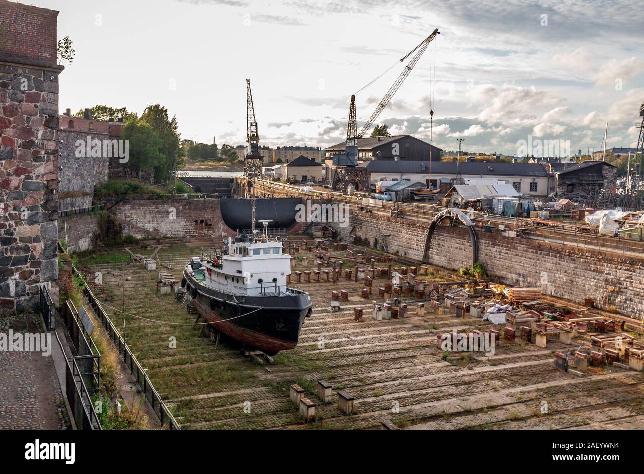 Finland. Helsinki. Suomenlinna. Fortress Sveaborg. Finnish fortress ...