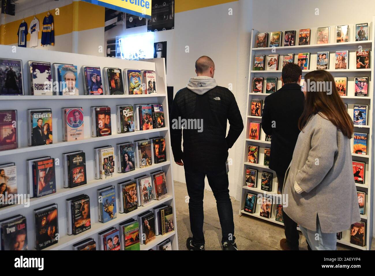 Dumbgood x Blockbuster pop-up store, New York, USA - 06 Dec 2019 - The ...