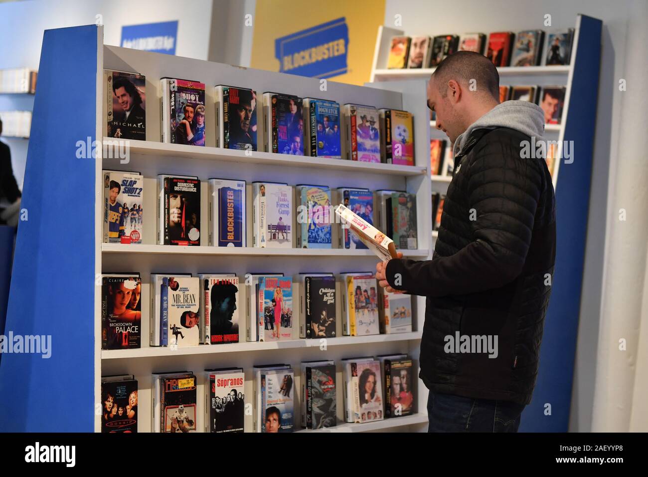 Dumbgood x Blockbuster pop-up store, New York, USA - 06 Dec 2019 - The ...