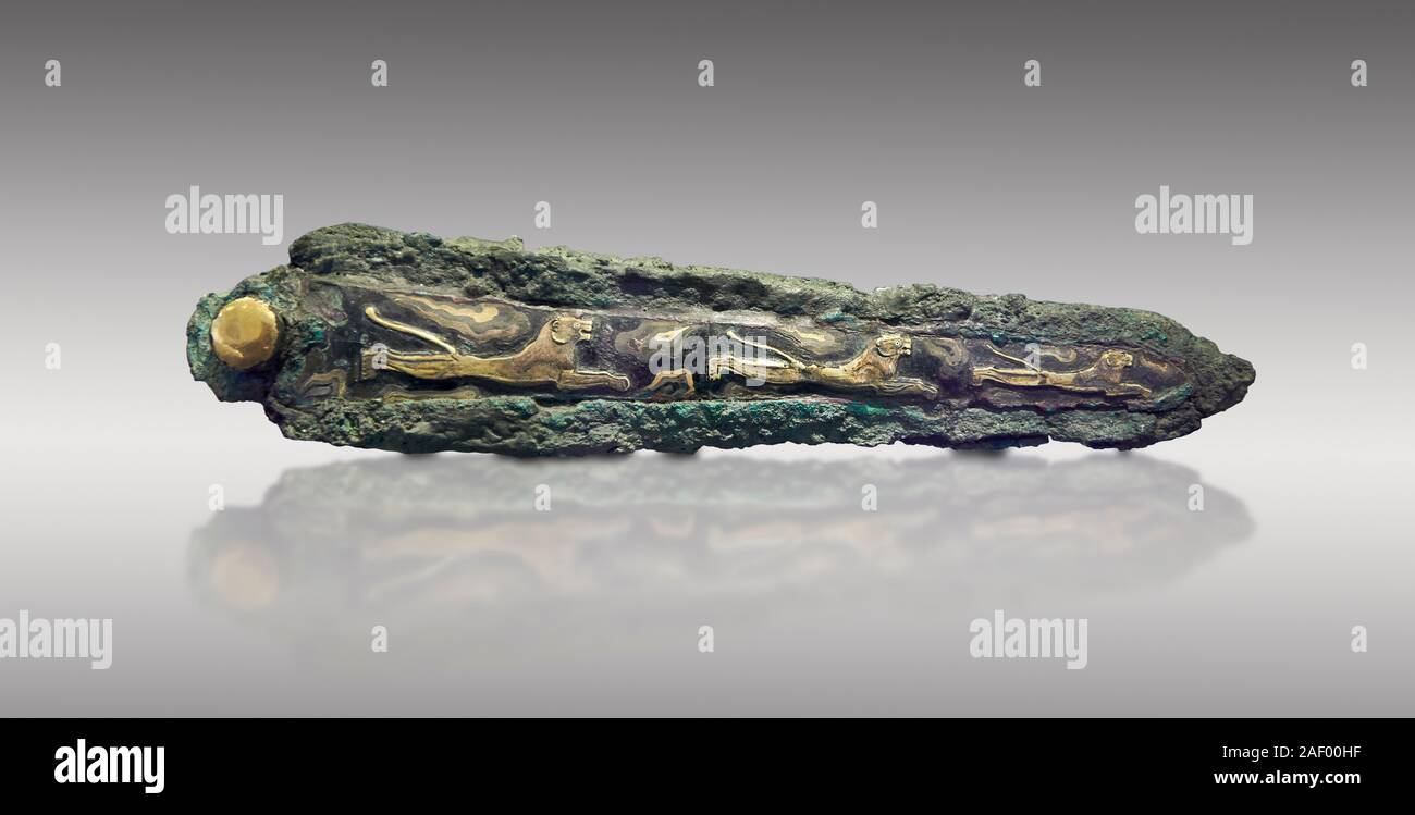 Inlaid Dagger Mycenae