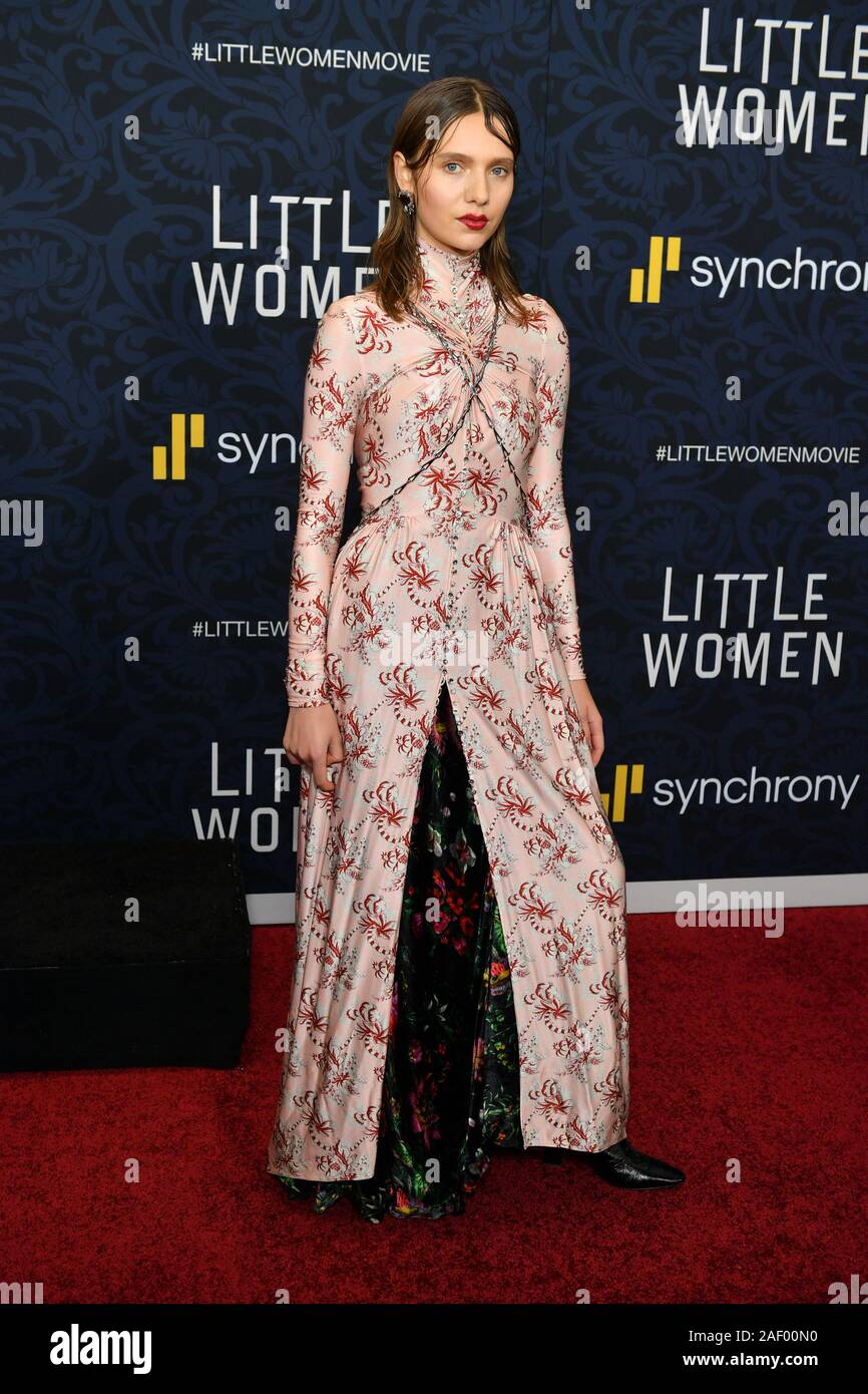 Sasha Frolova attends the world premiere of "Little Women" at Museum of ...