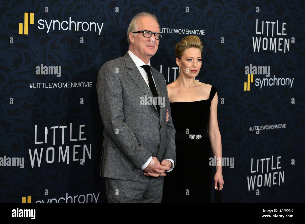 Tracy Letts and Carrie Coon attend the world premiere of "Little Women ...