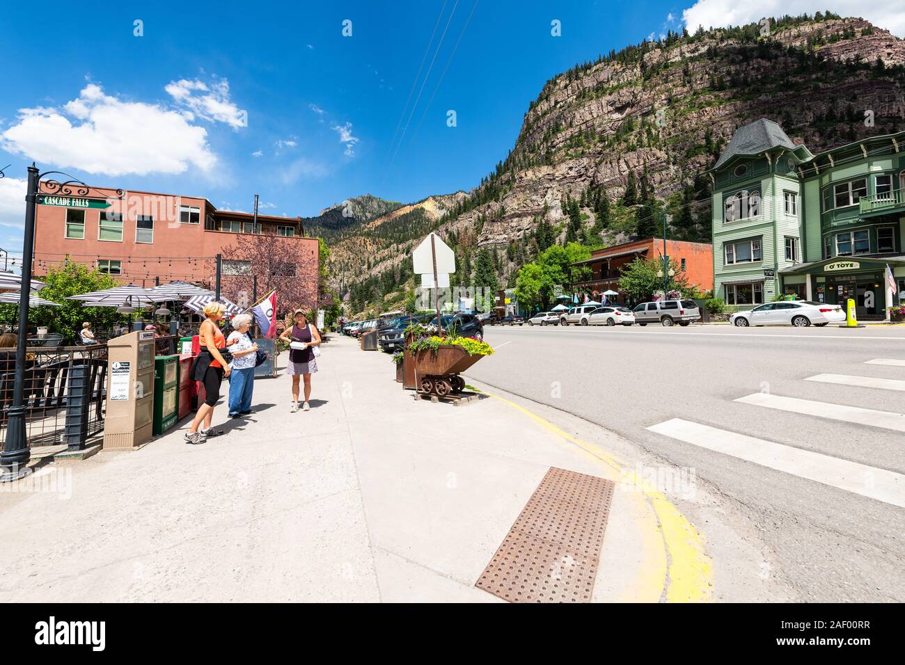 Ouray little switzerland in colorado hi-res stock photography and ...