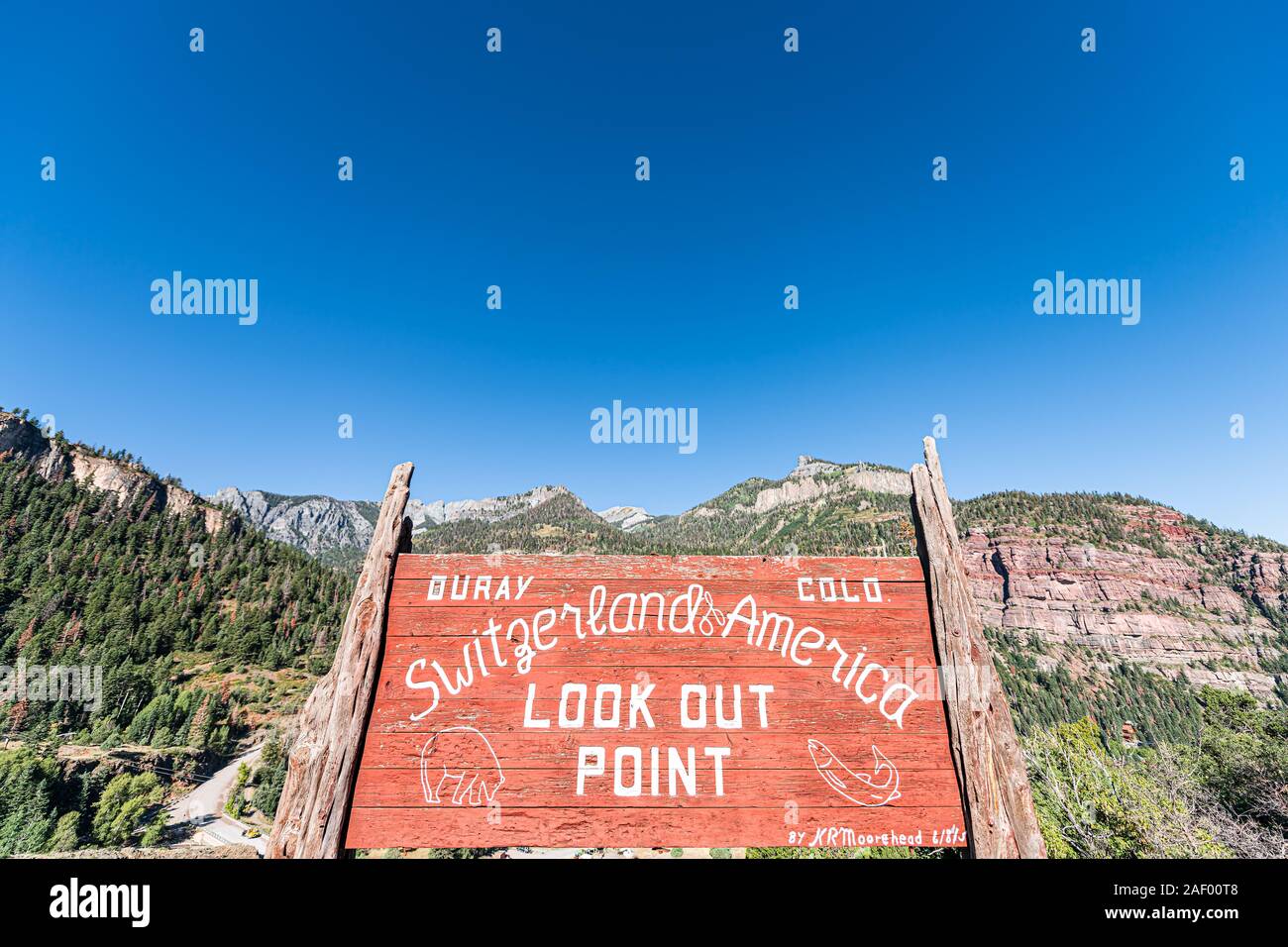 Ouray little switzerland in colorado hi-res stock photography and ...