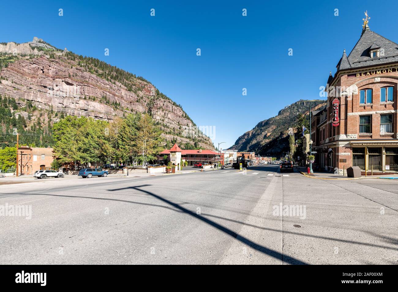 Main street ouray colorado usa hi-res stock photography and images - Alamy