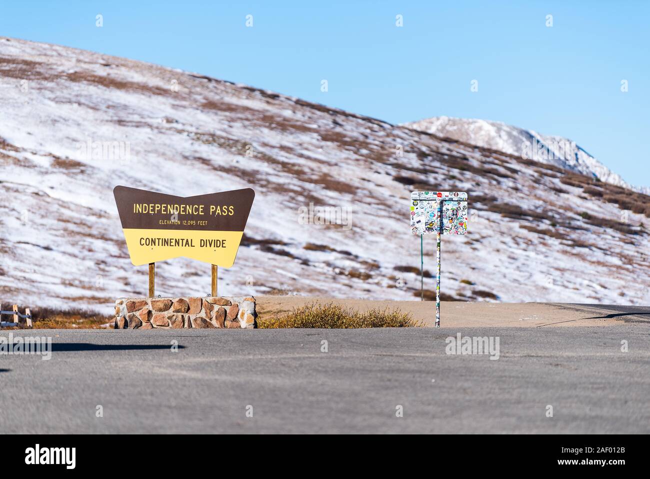 Independence pass colorado, highway 82 hi-res stock photography and ...