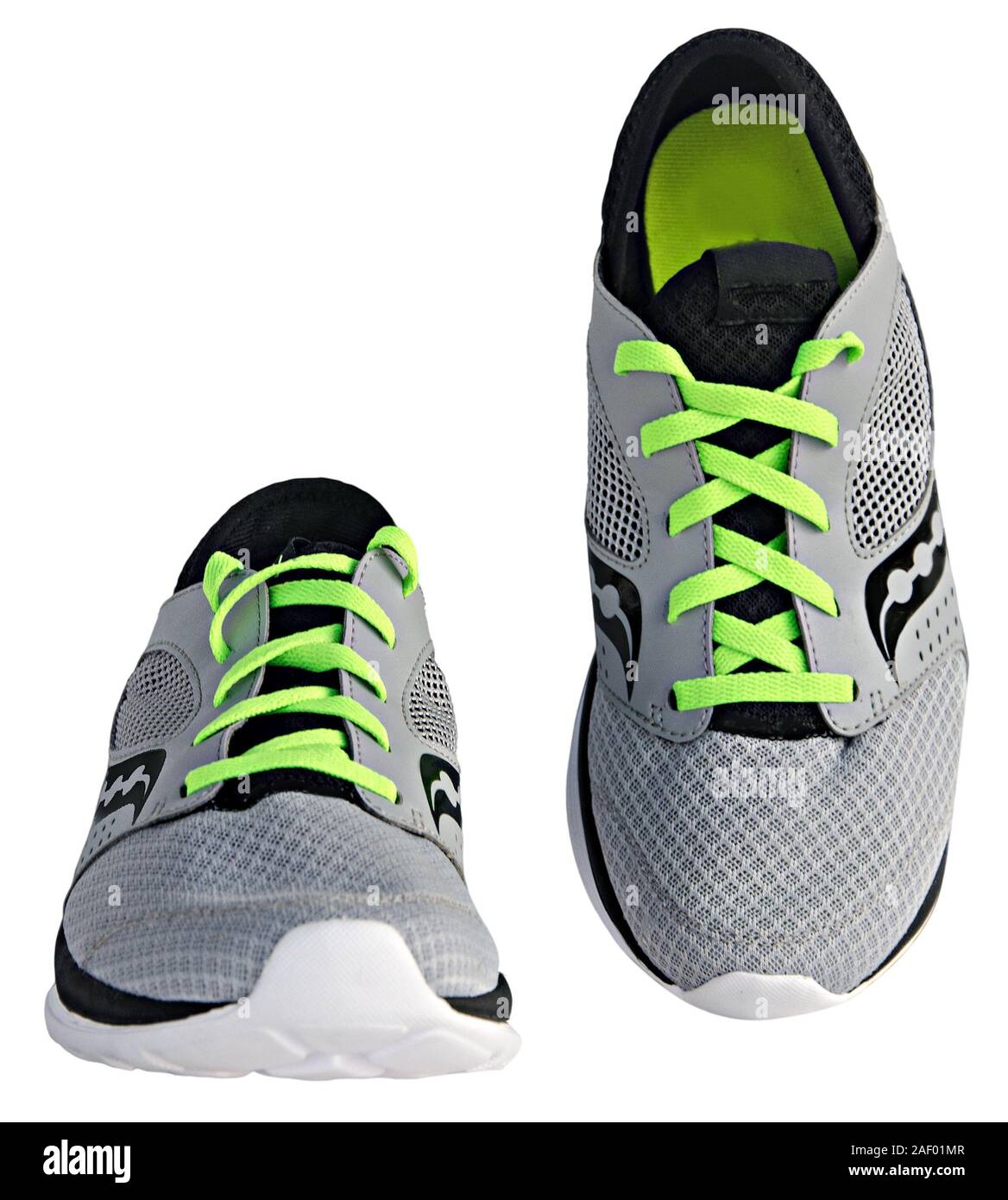 Sneakers isolated on white background Stock Photo - Alamy