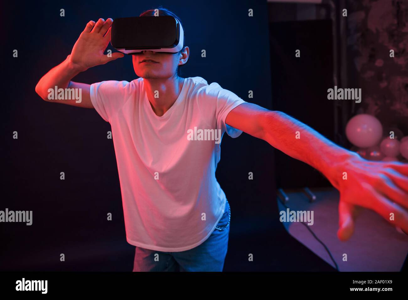 Room cyberpunk hi-res stock photography and images - Alamy