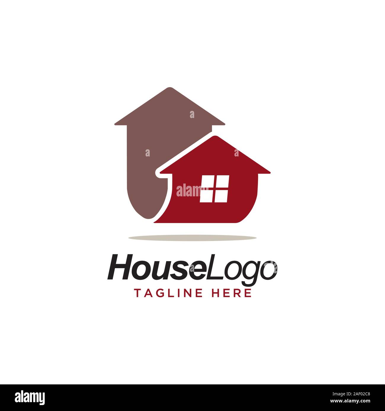 House icon logo design vector template.House up symbol illustration ...