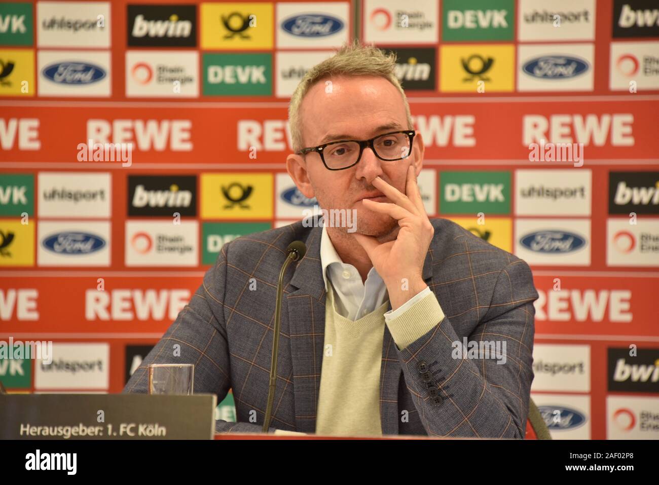 Cologne, Germany. 11th Dec, 2019. Alexander Wehrle, Managing Director ...