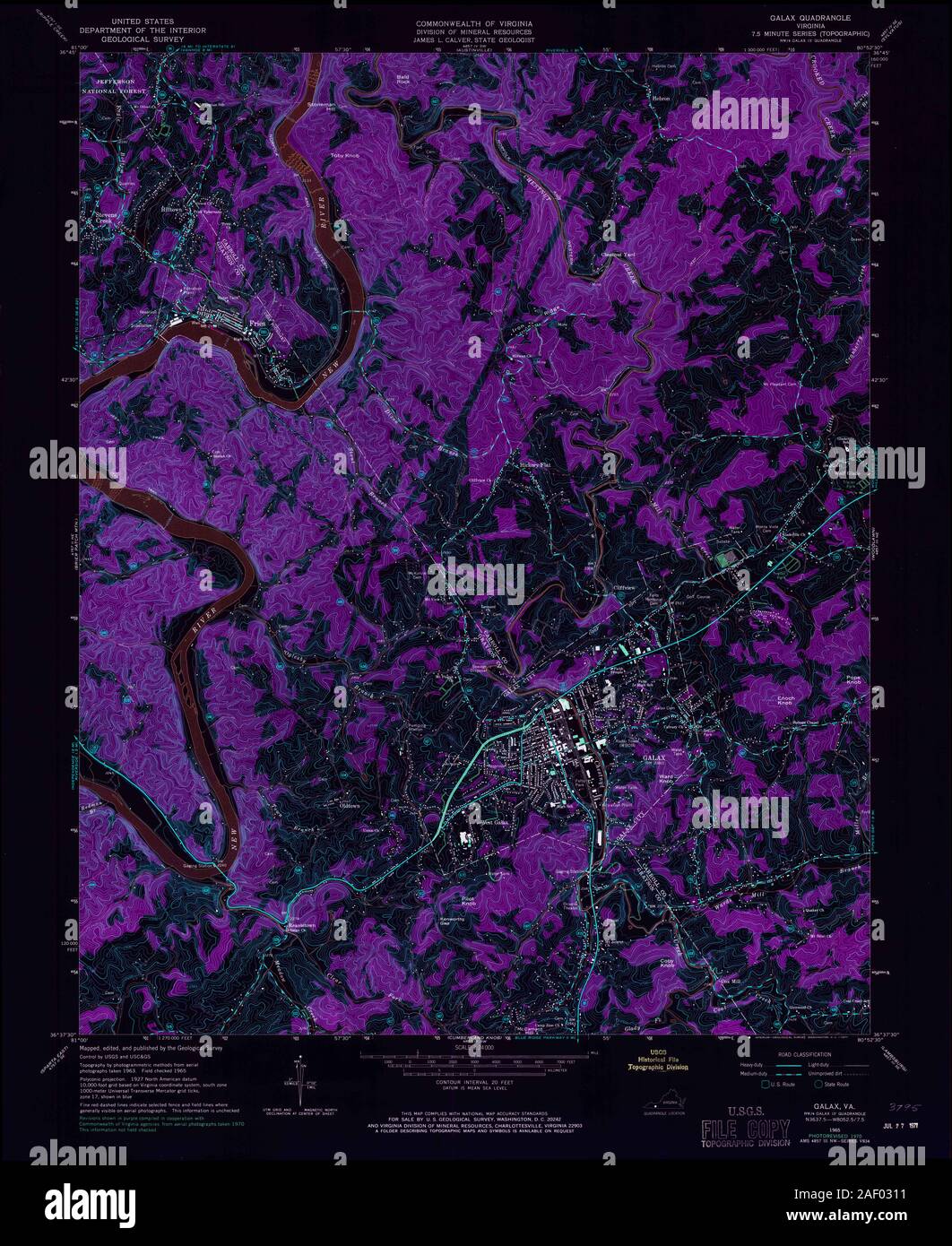 Map of galax hi-res stock photography and images - Alamy