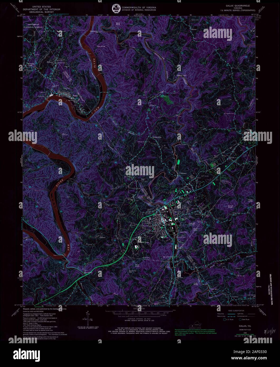 Galax map hi-res stock photography and images - Alamy