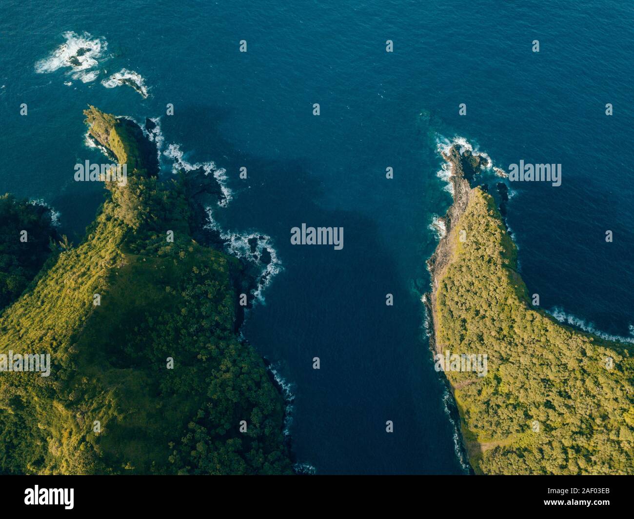 Maui island hawaii aerial drone hi-res stock photography and images - Alamy