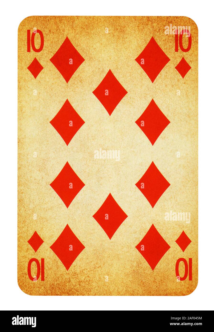 10 of diamonds Cut Out Stock Images & Pictures - Alamy