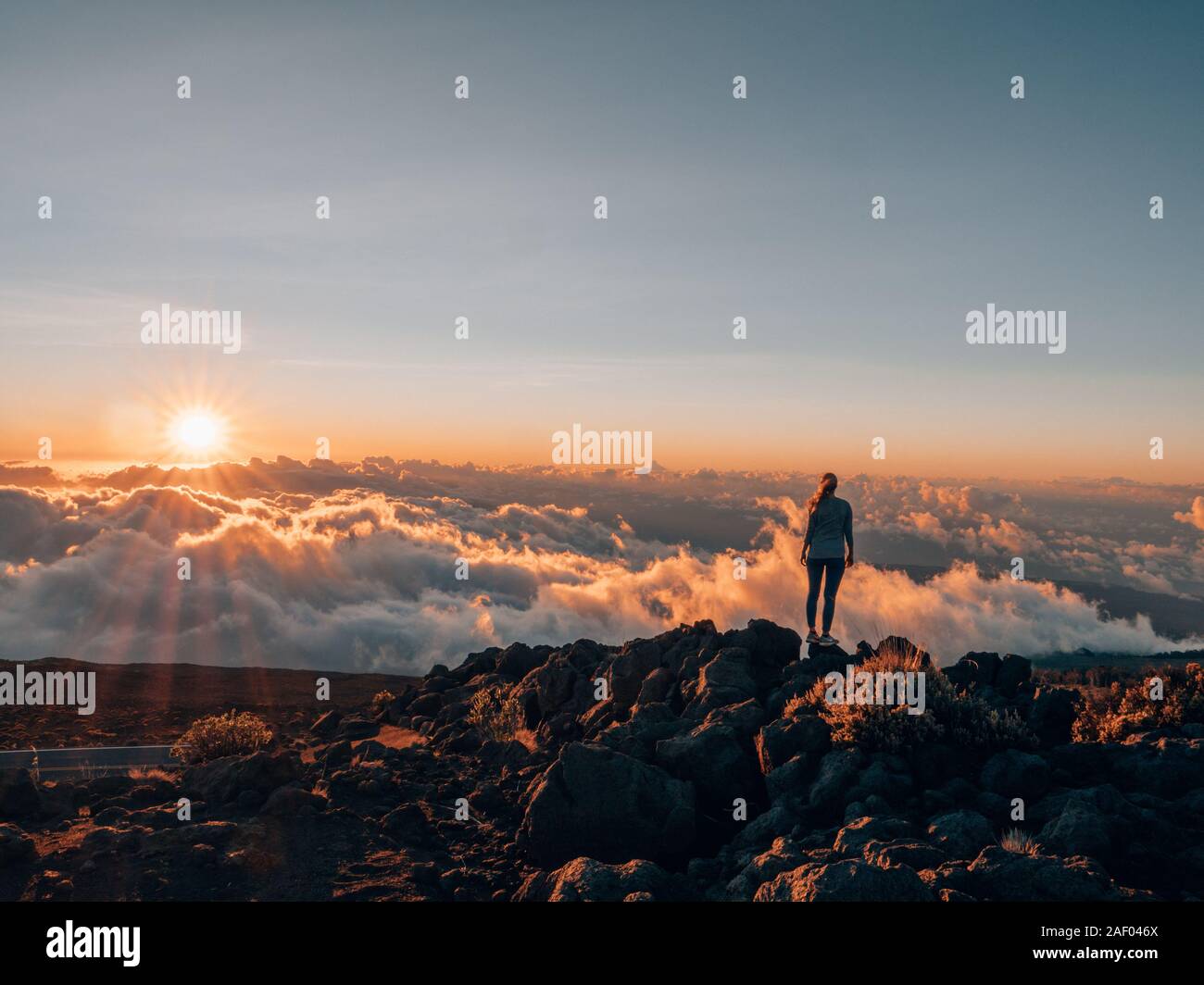 Maui volcano hi-res stock photography and images - Alamy