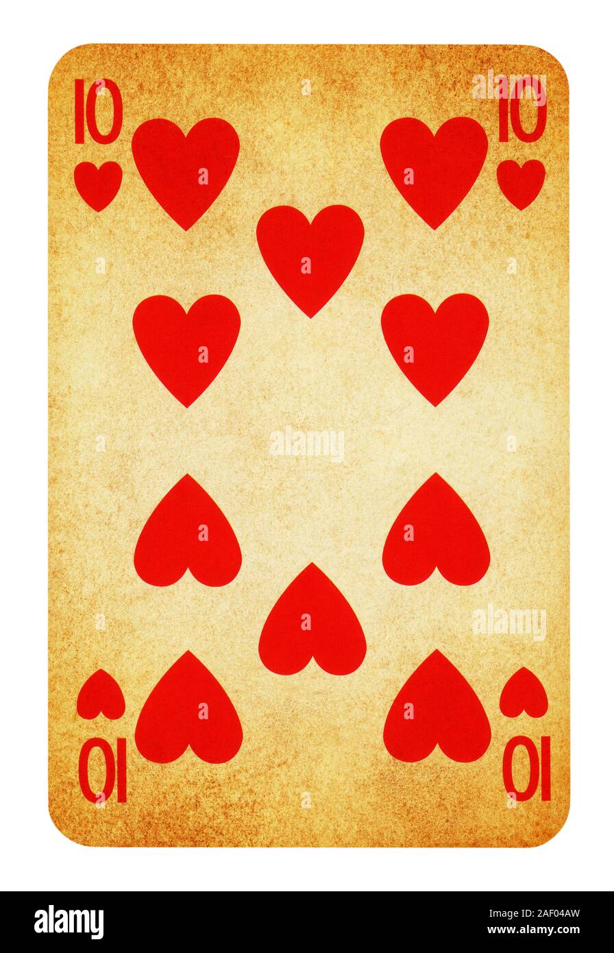 Ten of spades playing card hi-res stock photography and images - Alamy