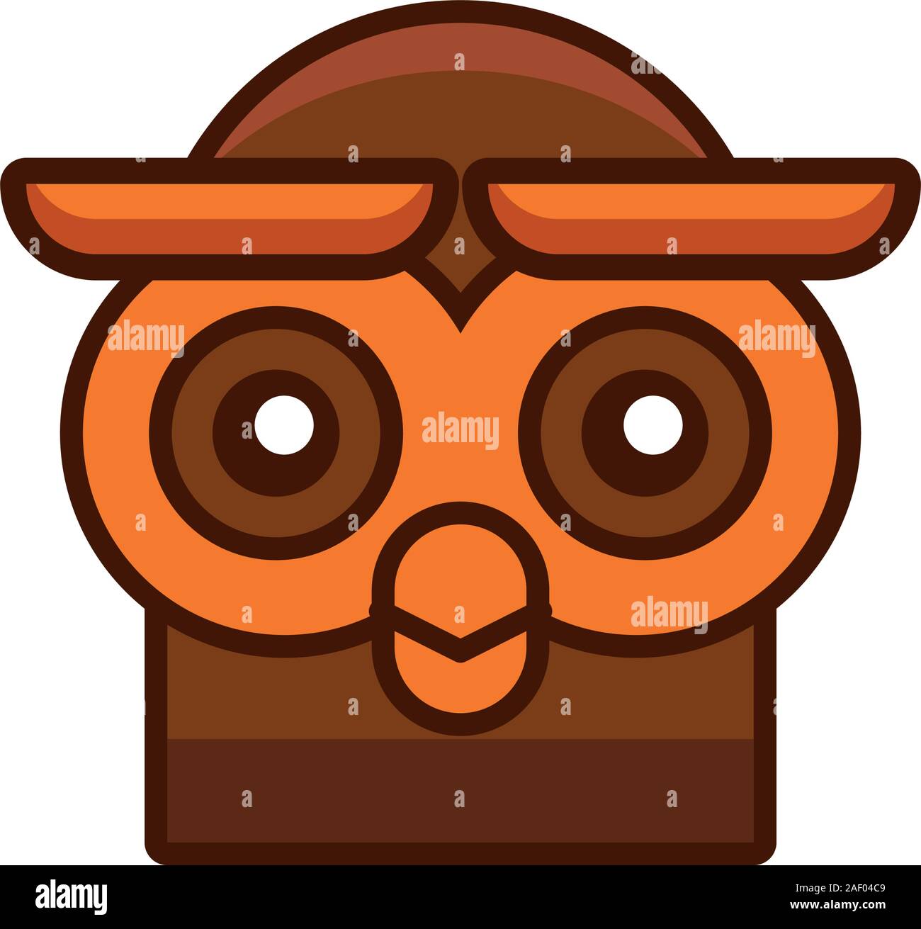 turkey bird animal head thanksgiving character Stock Vector Image & Art ...