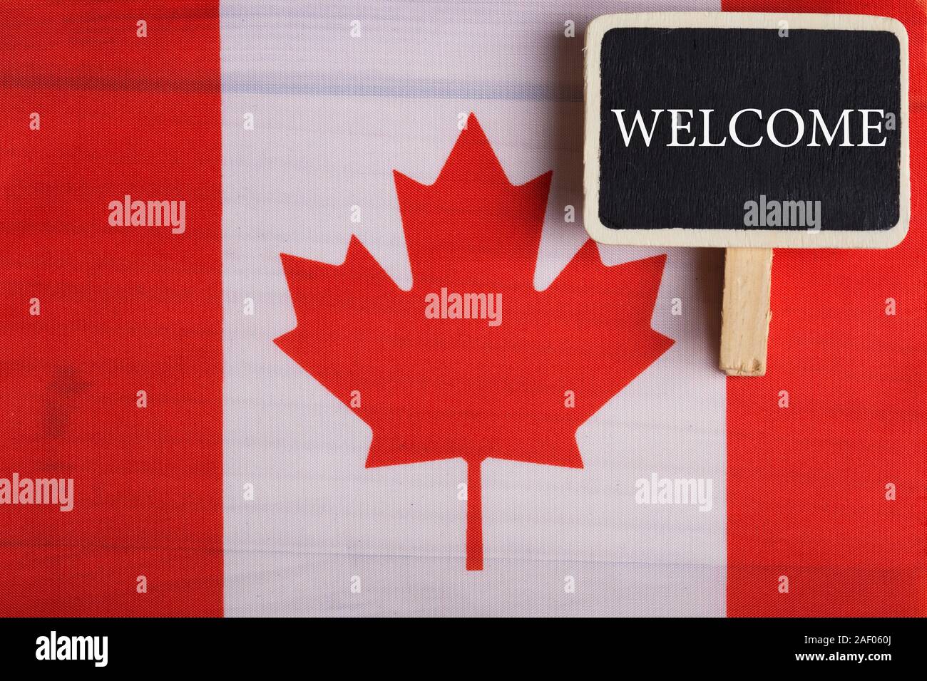 Welcome To Canada Sign Border High Resolution Stock Photography and ...