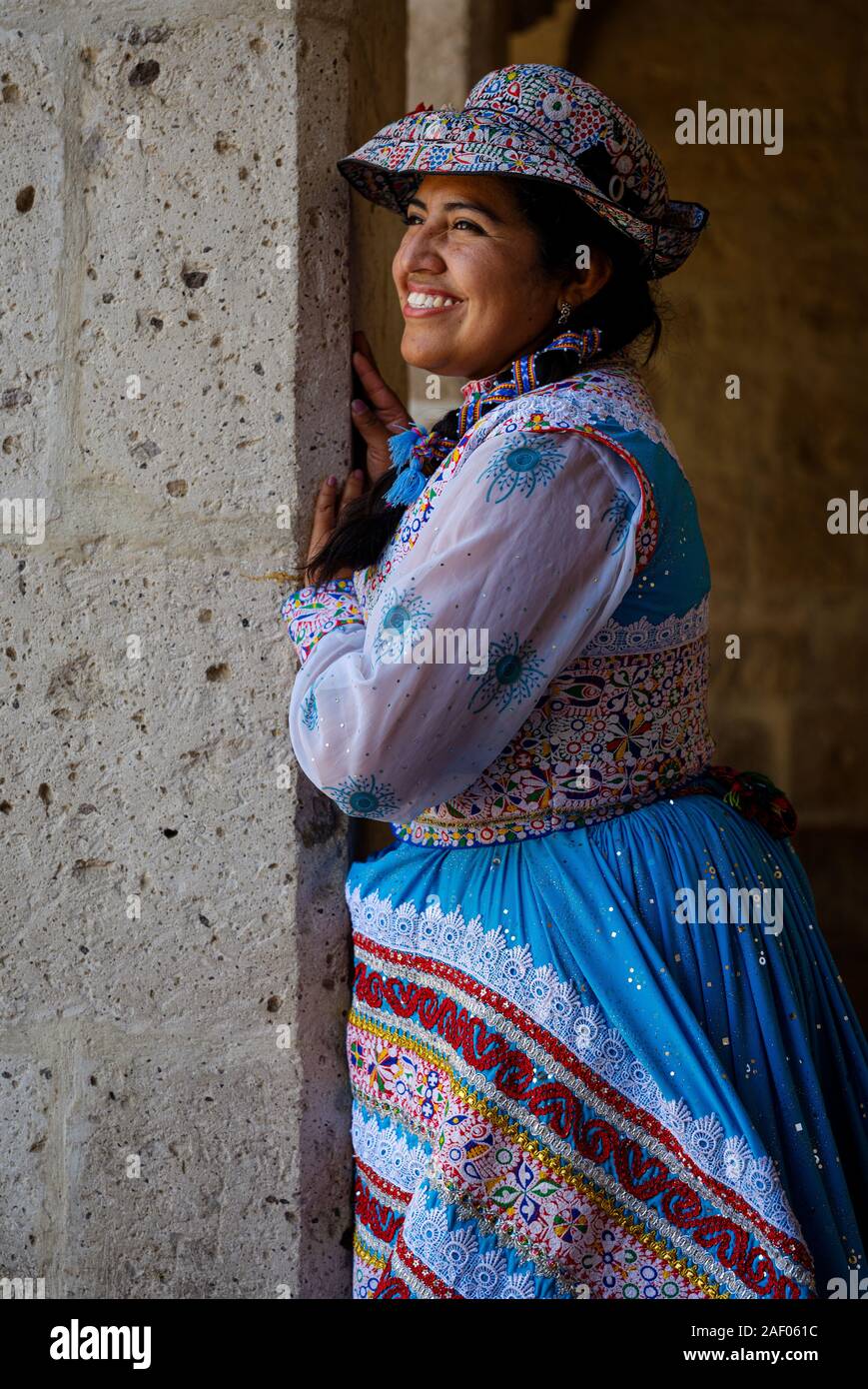 Peru smiling hi-res stock photography and images - Alamy