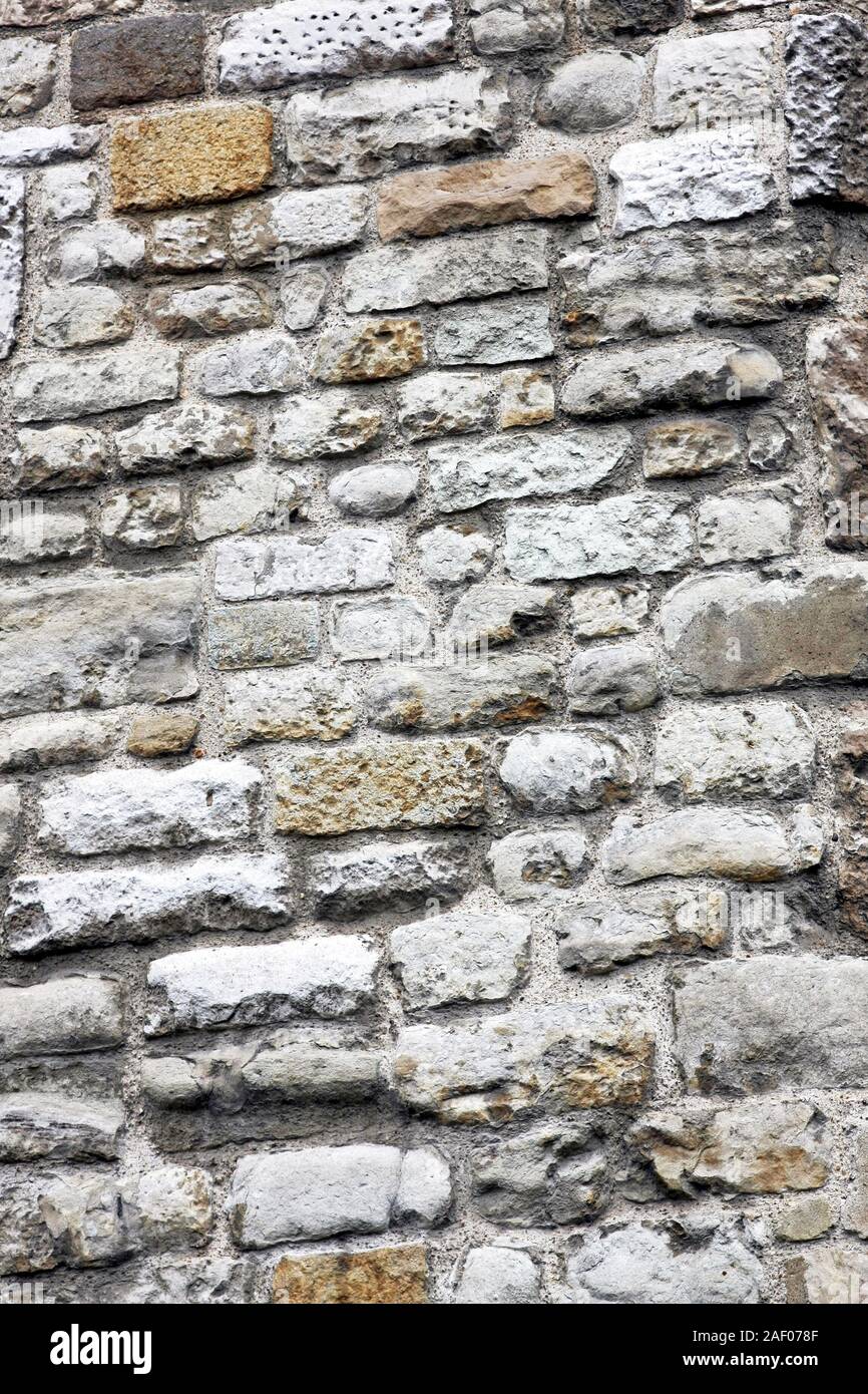 Background of medieval stone wall at fortress Stock Photo - Alamy