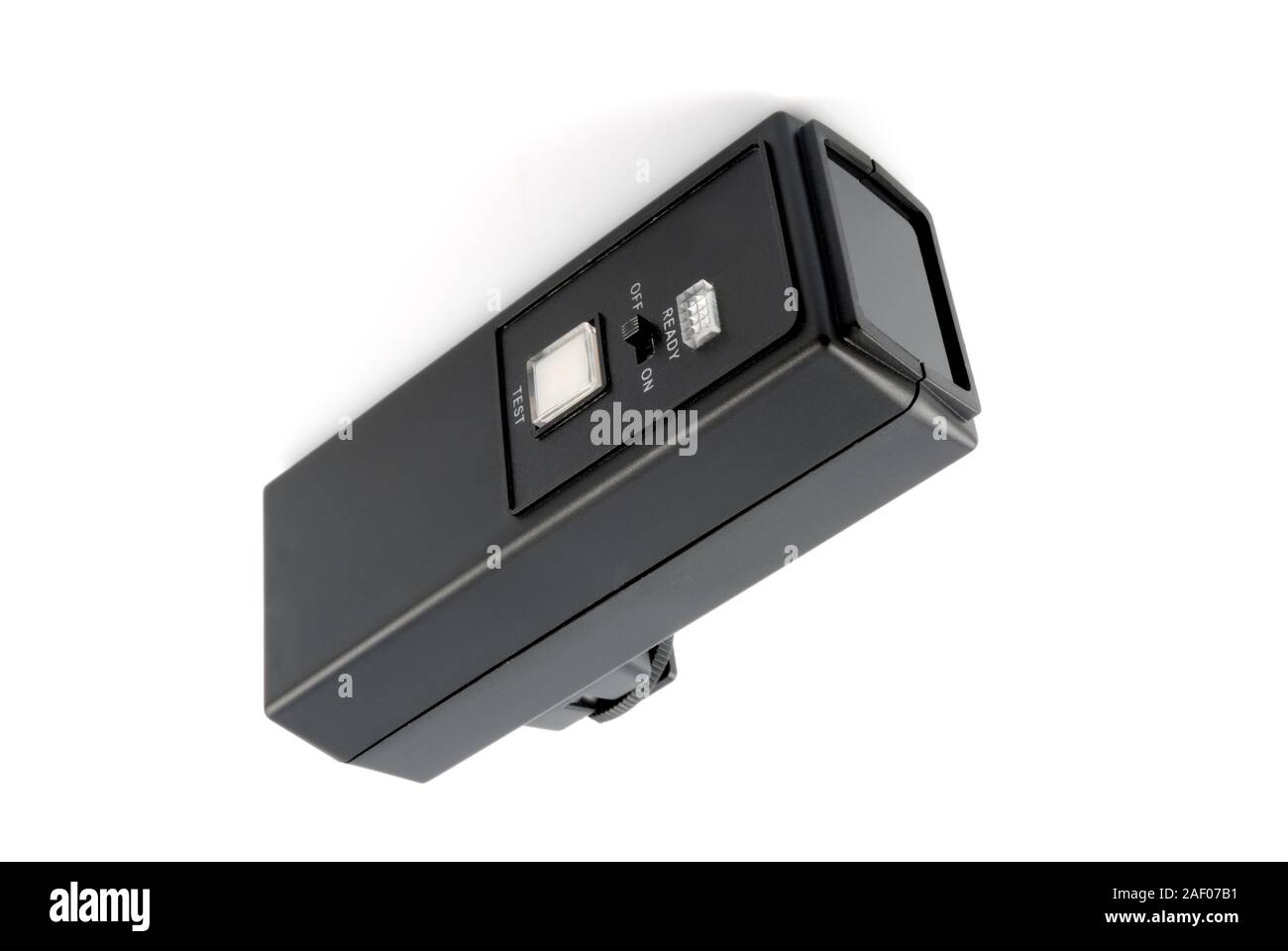 Flashlight for remote control by studio photographic equipment Stock ...