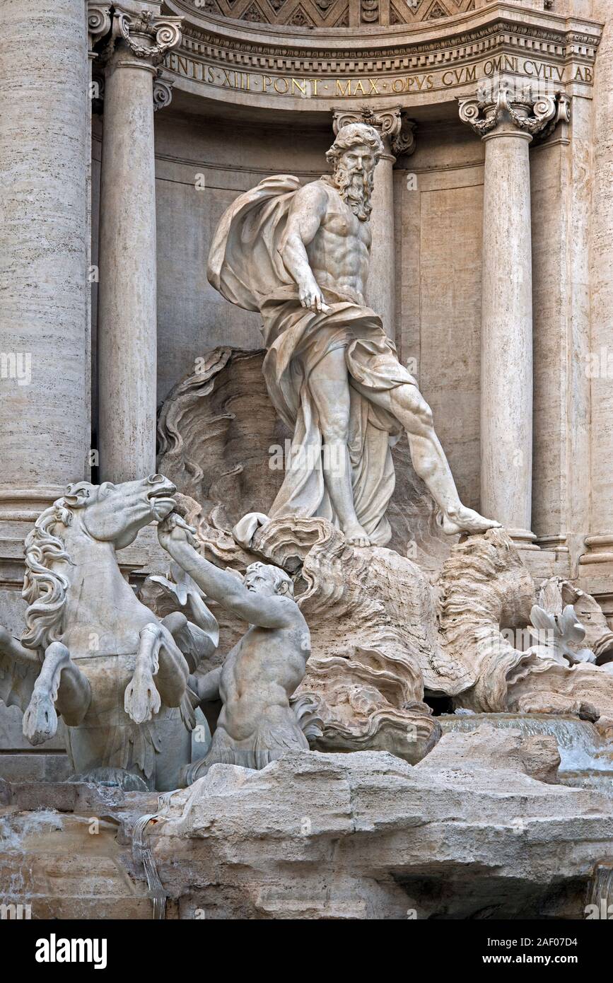 Trevi Fountain Neptune