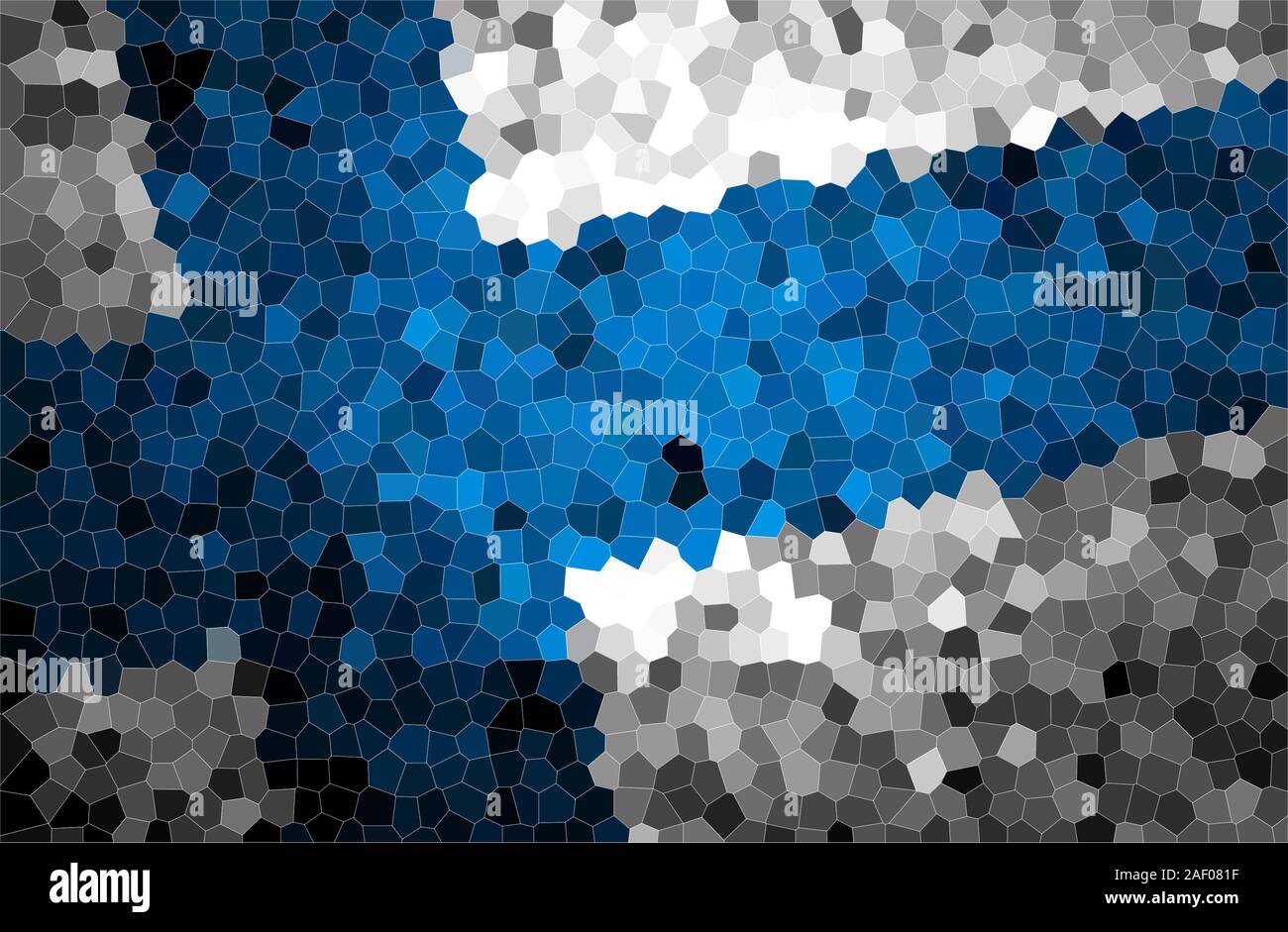 Stained glass country flag abstract background Stock Photo - Alamy