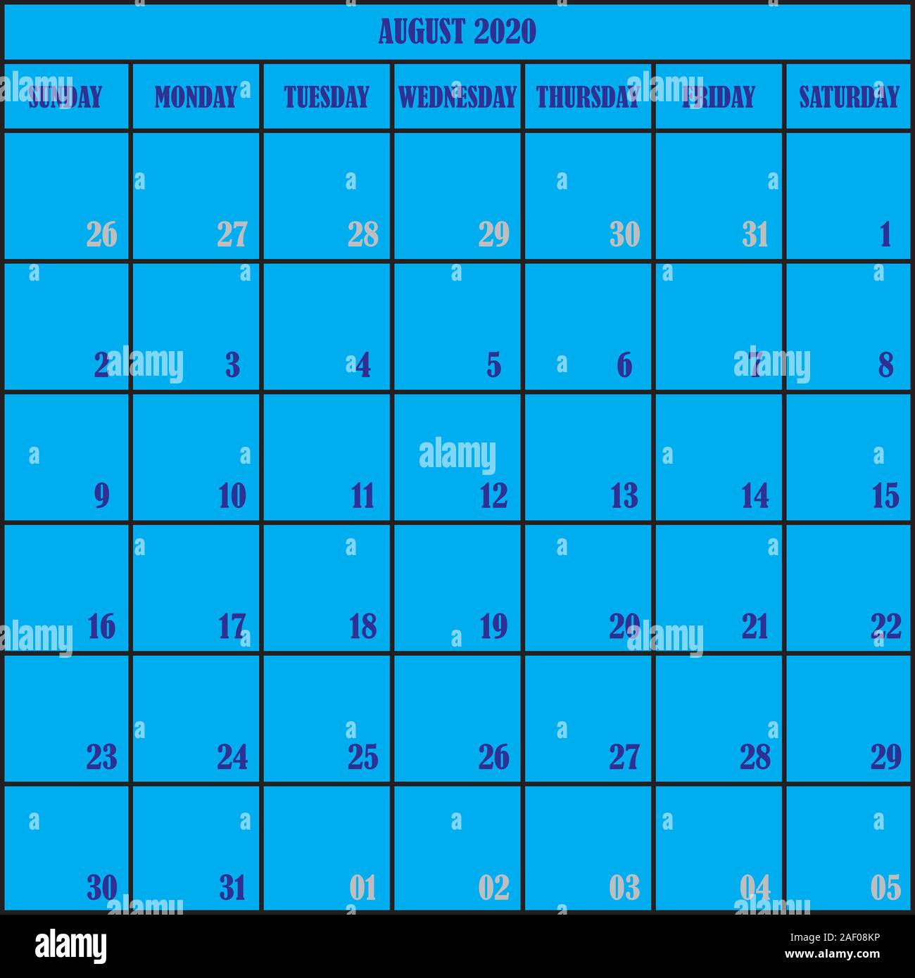 Customizable calendar hi-res stock photography and images - Alamy