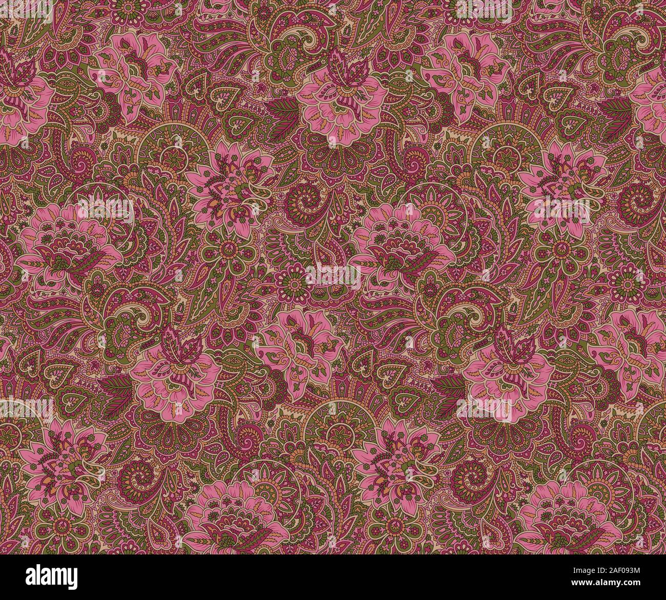 seamless floral design pattern background Stock Photo - Alamy
