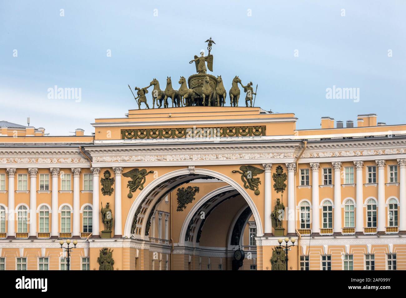 General Staff Building in Saint Petersburg, Russia Stock Photo - Alamy