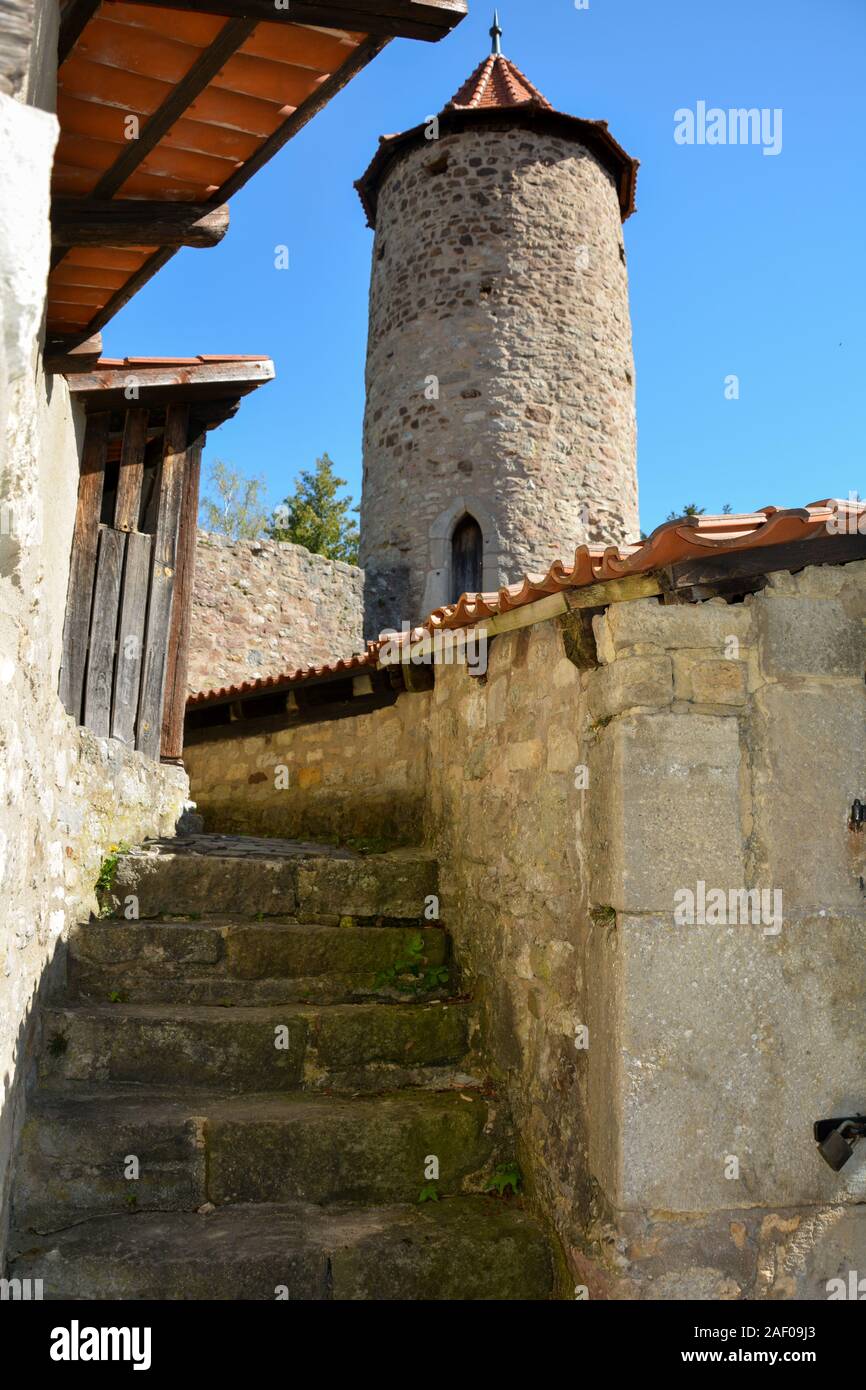 Castle tower stairs hi-res stock photography and images - Alamy