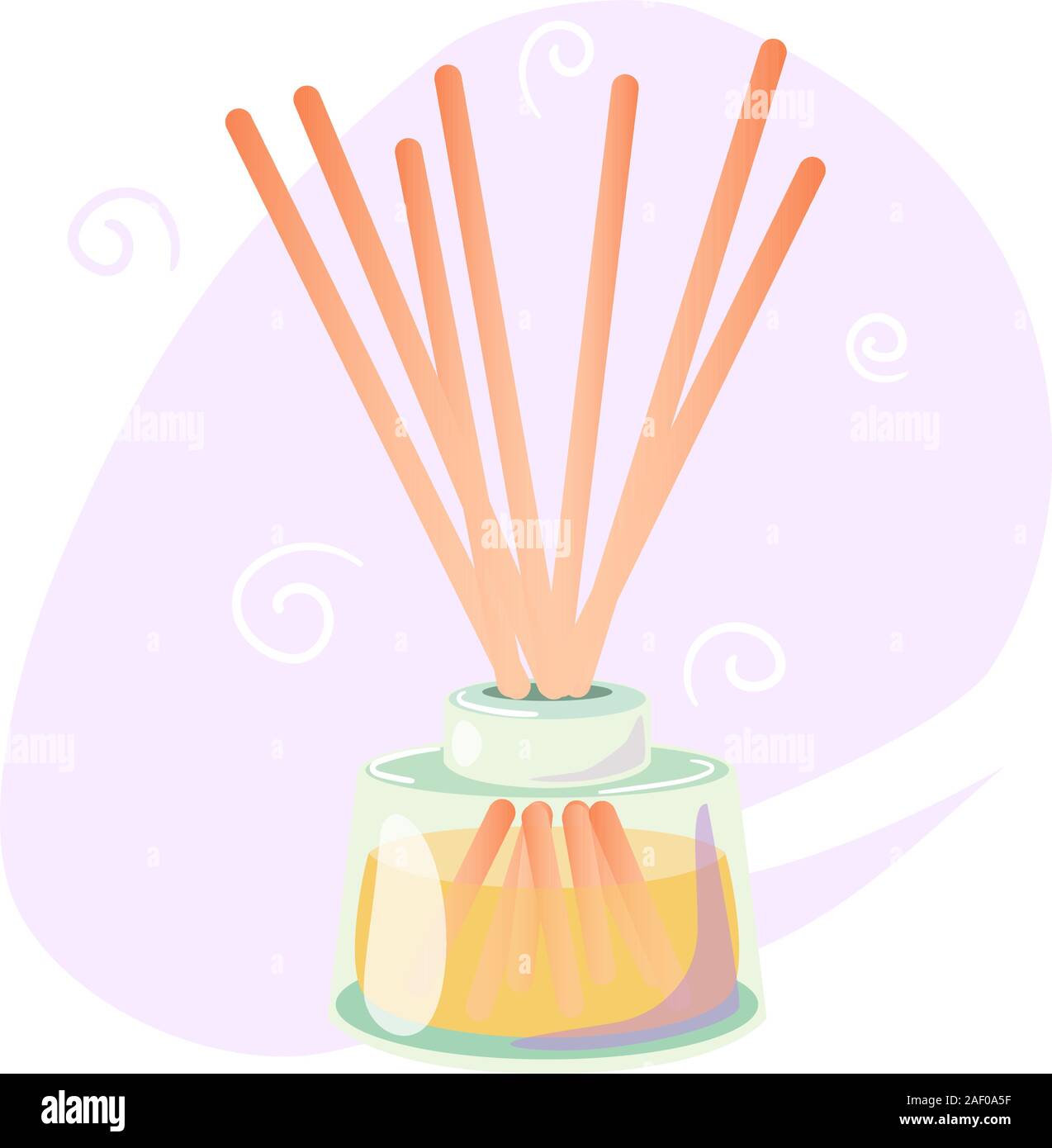 Essential oil diffuser in room Stock Vector Images - Alamy