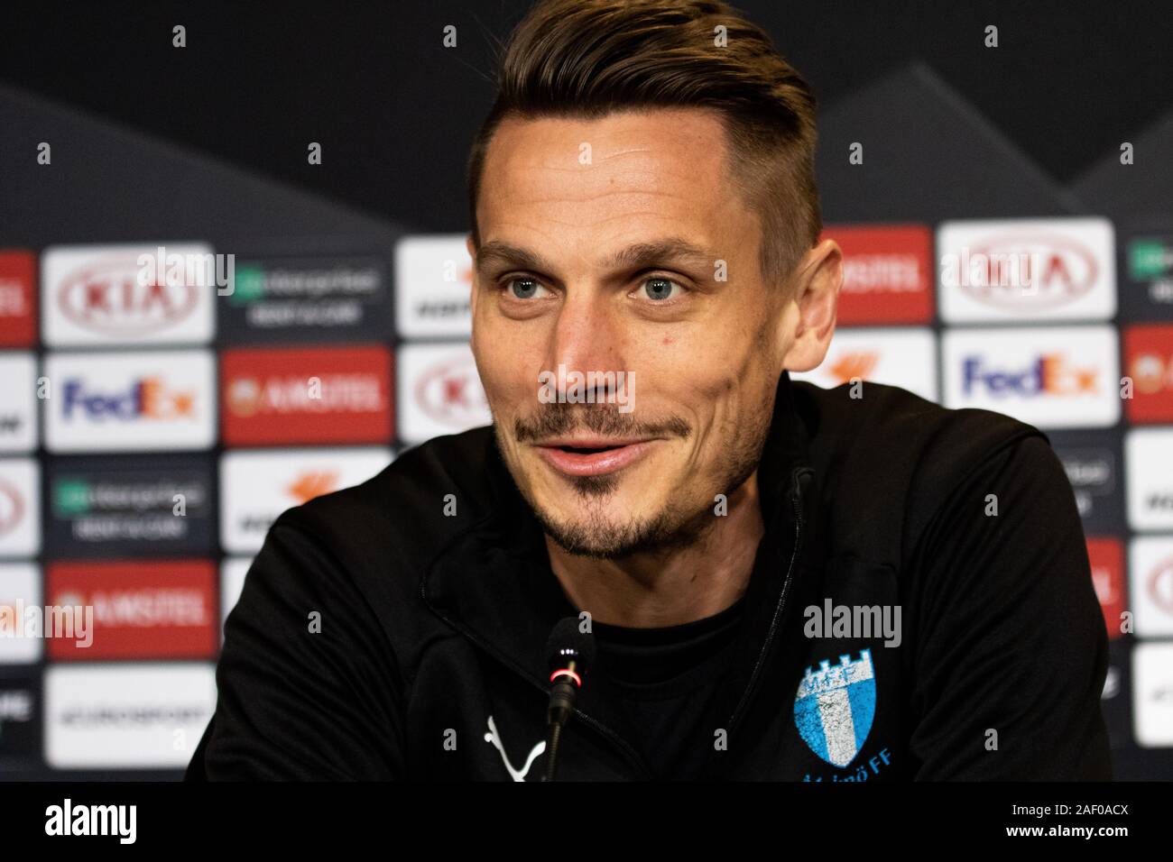 Copenhagen, Denmark. 11th Dec, 2019. Malmö FF's Markus Rosenberg seen ...