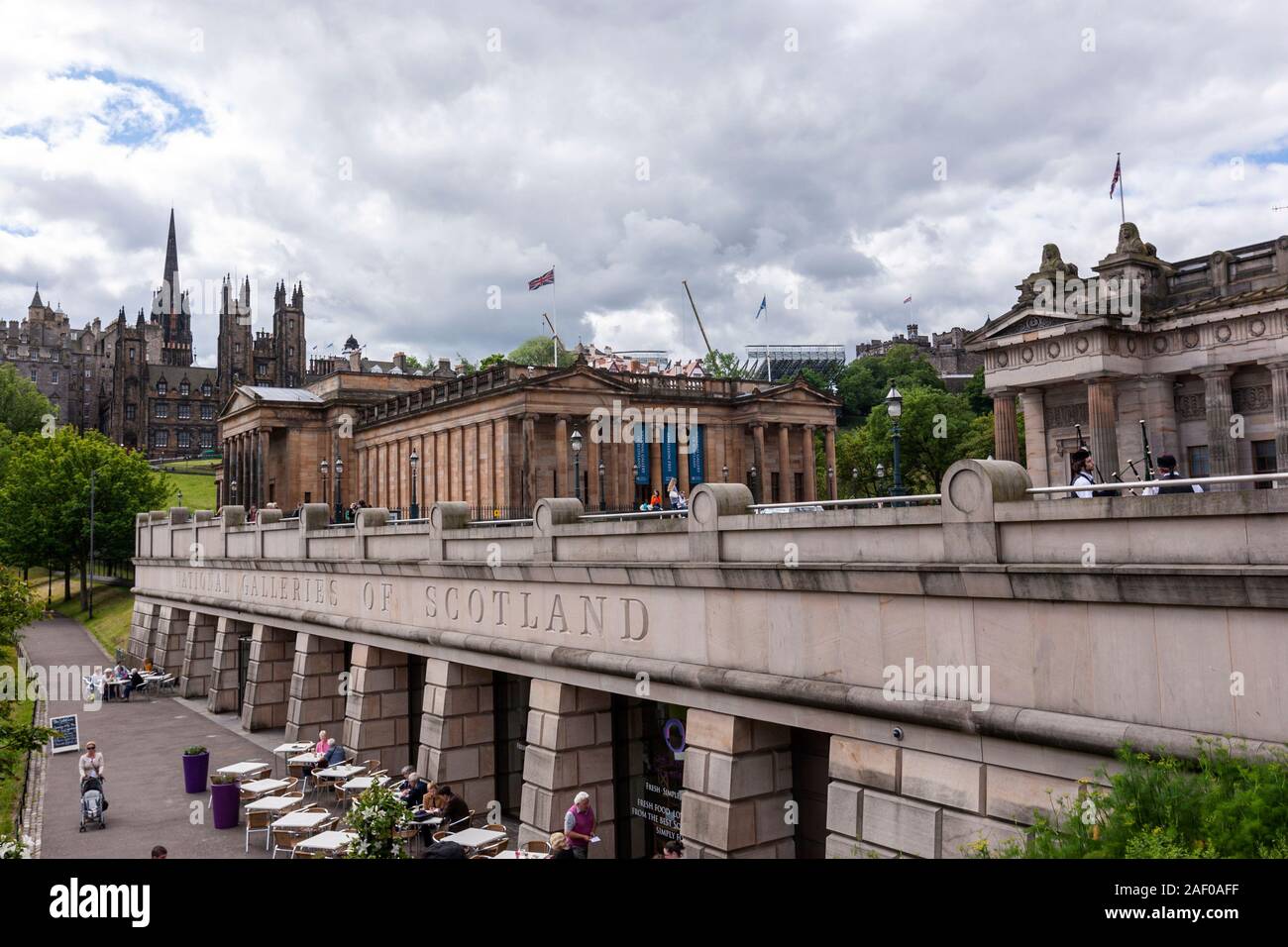 Scottish National Gallery, The Royal Scottish Academy and Assembly Hall ...