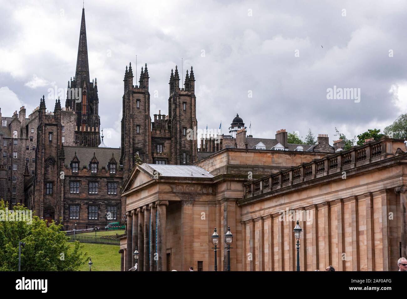 Scottish National Gallery, The Hub and Assembly Hall, Edinburgh ...