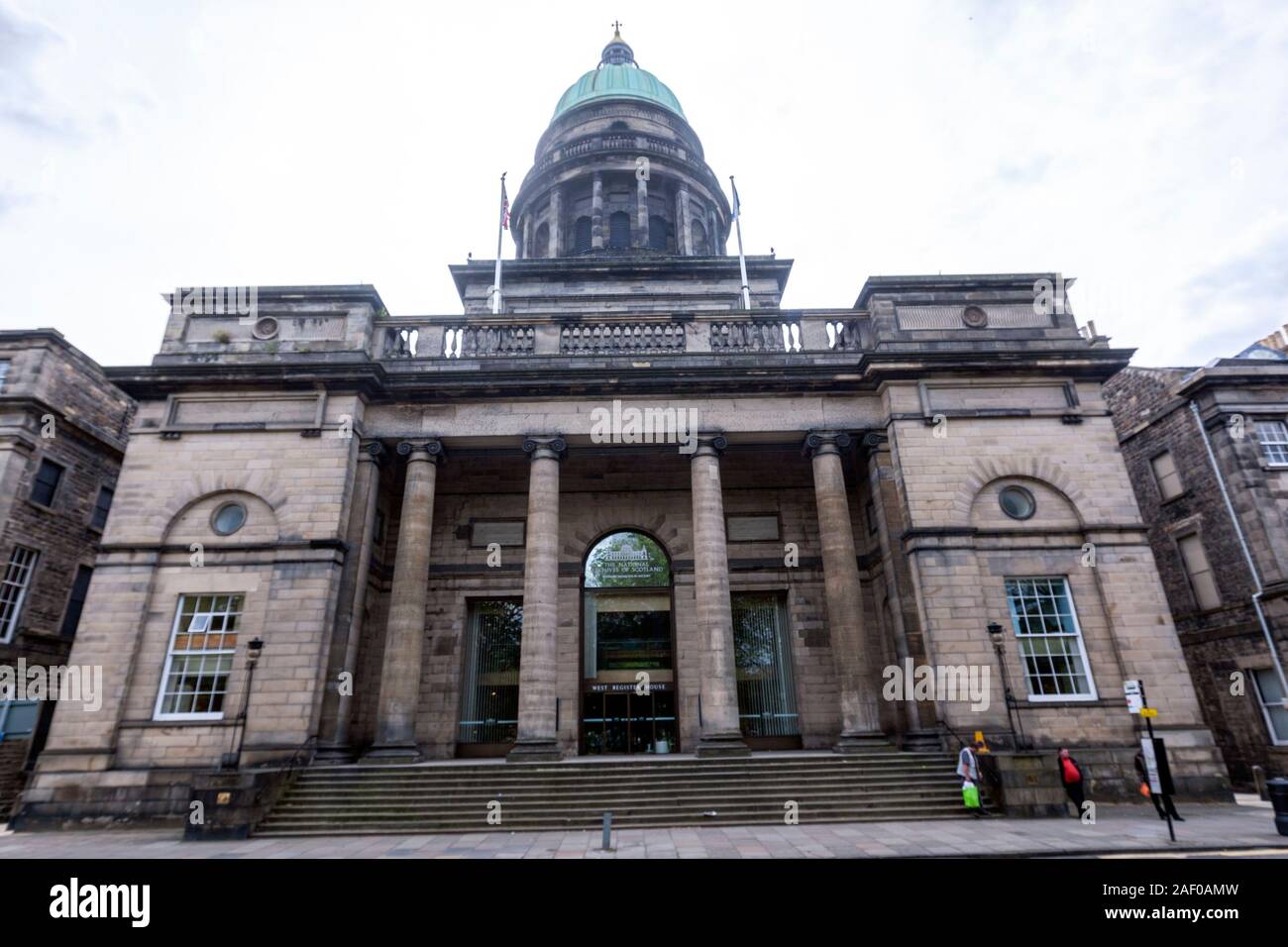 West Register House, Charlotte Square, Edinburgh, Scotland, UK Stock ...