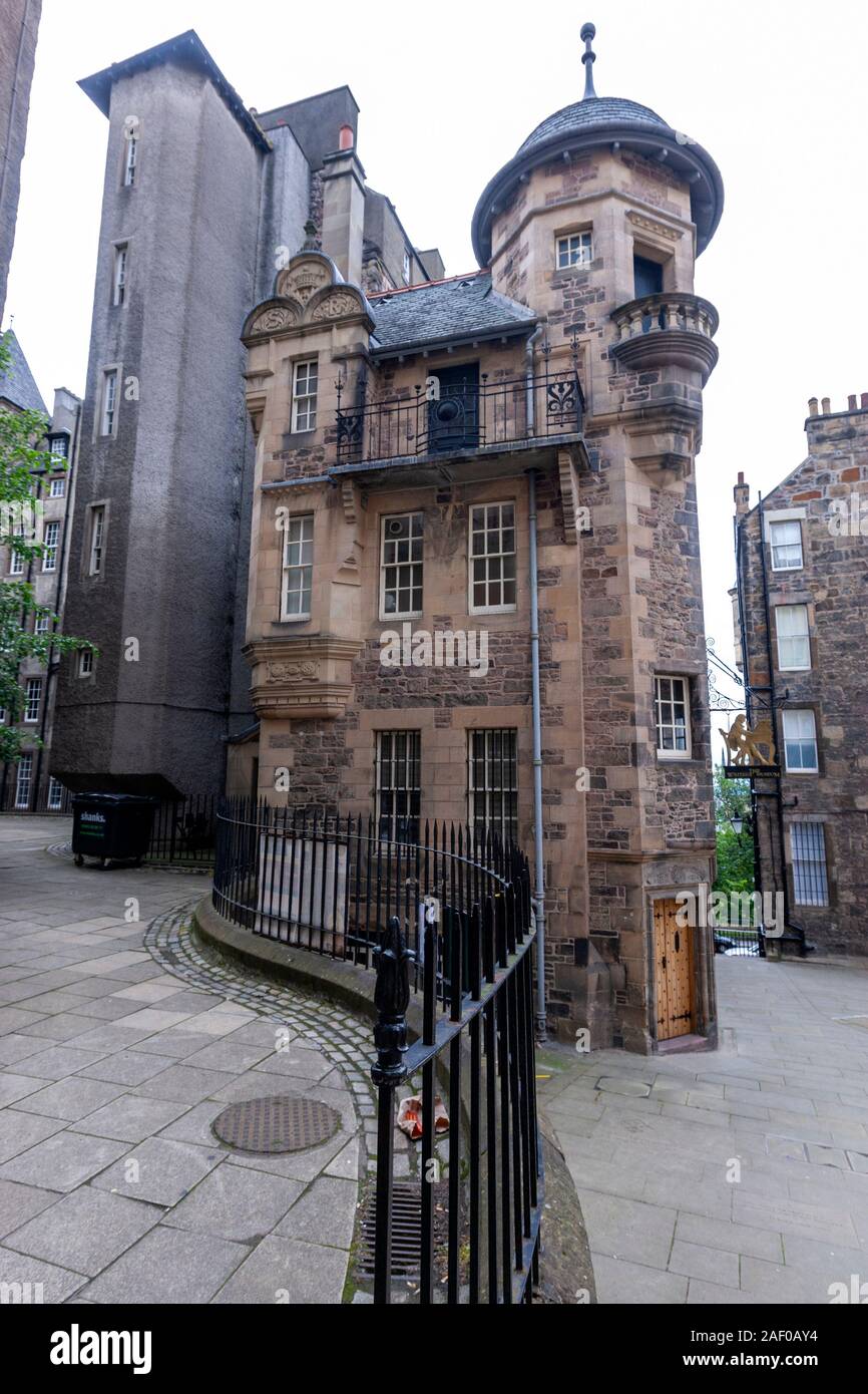 The Writers Museum, Lady Stair's Close, Edinburgh, Scotland, UK Stock ...