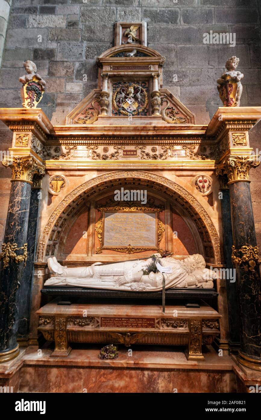 19th century memorial to the Marquess of Montrose, St Giles' Cathedral ...