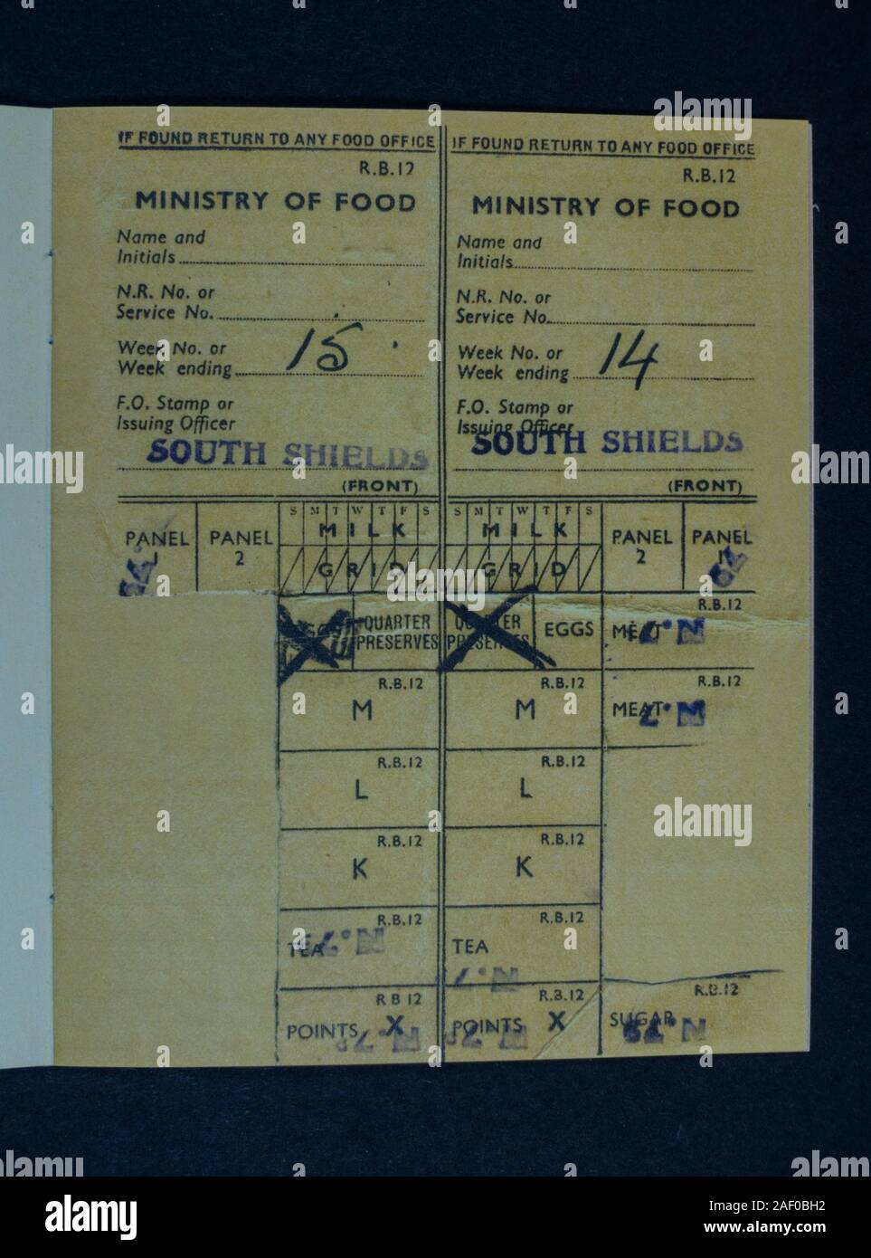 Wwii rationing uk milk hi-res stock photography and images - Alamy