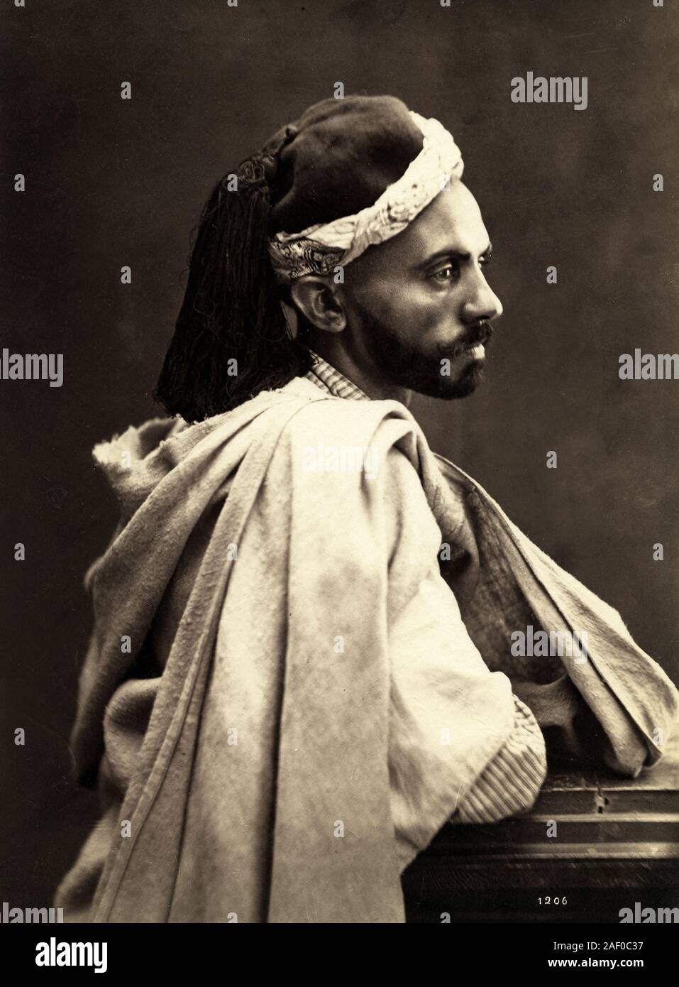 Well dressed North African man, probably Algeria Stock Photo - Alamy