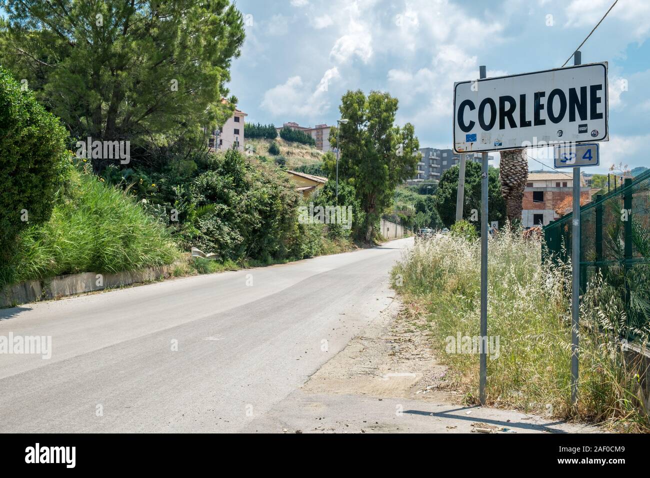 Corleone is a town in Sicily that became famous after the novels by ...
