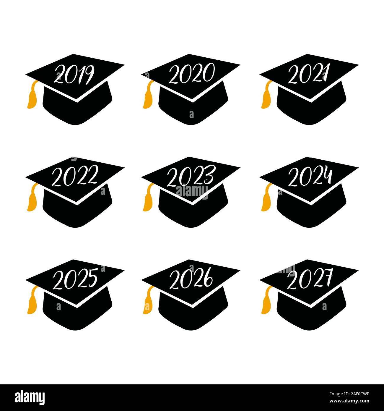 Vector illustration for graduation party invitation,flags,card. Class ...