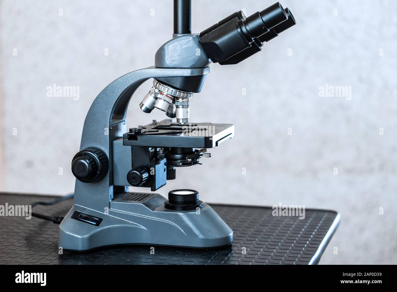 modern portable microscope in the laboratory Stock Photo - Alamy