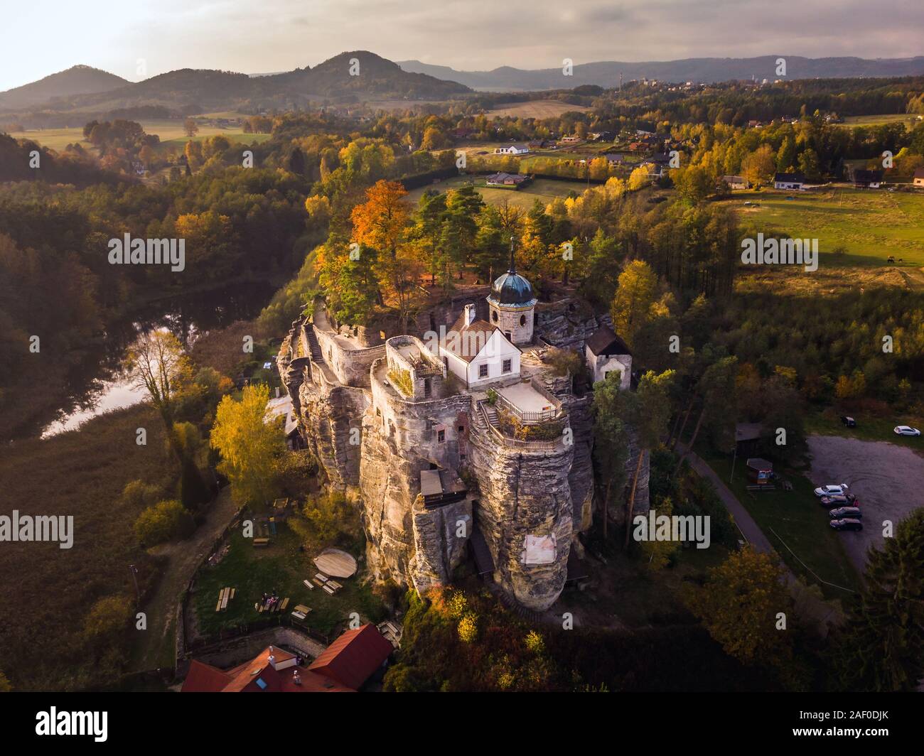 Sloup castle in north bohemia hi-res stock photography and images - Alamy