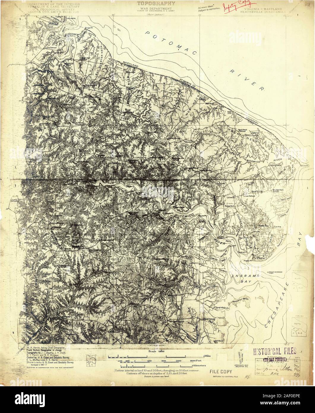 Map of heathsville hi-res stock photography and images - Alamy