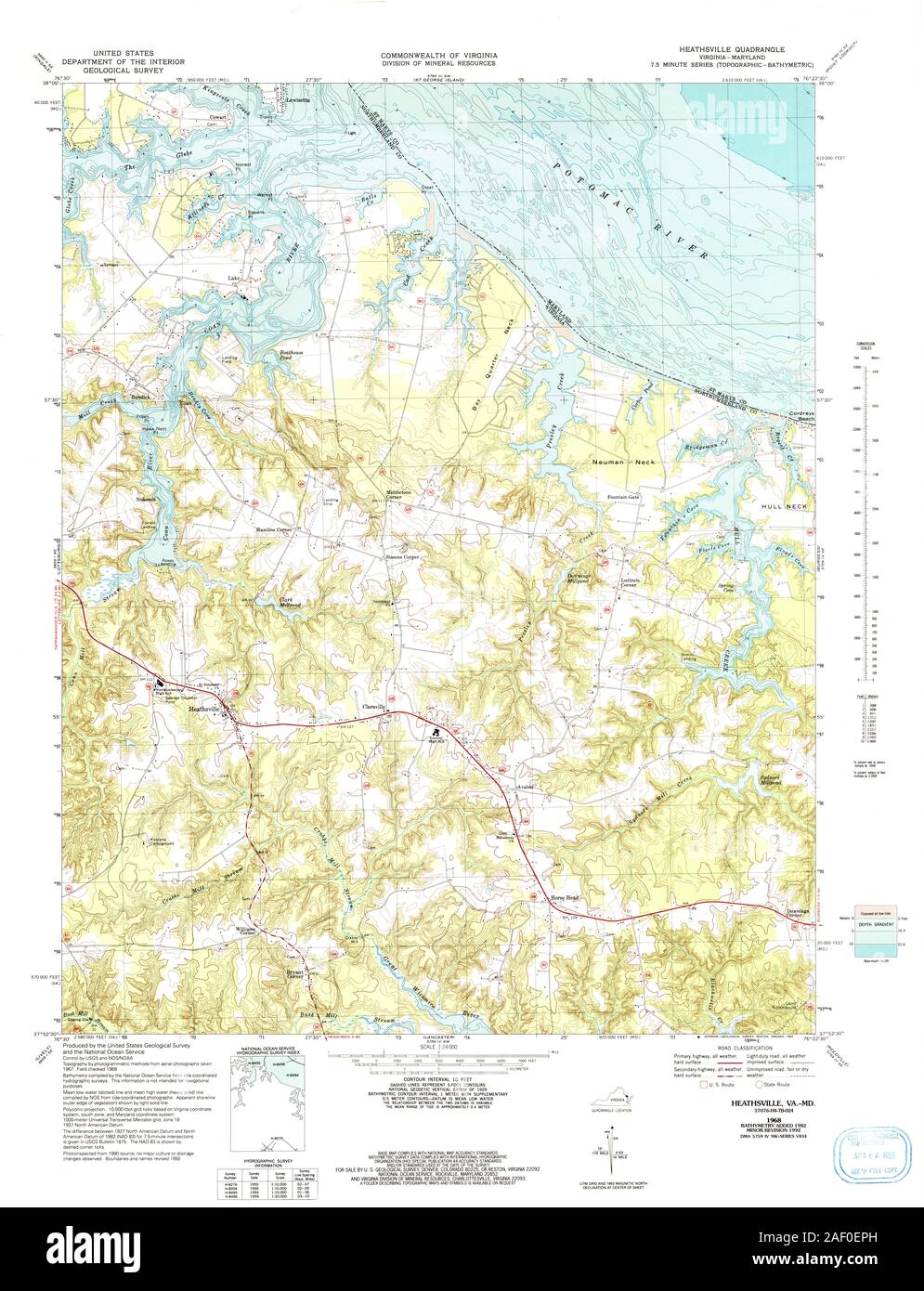 Map of heathsville hi-res stock photography and images - Alamy