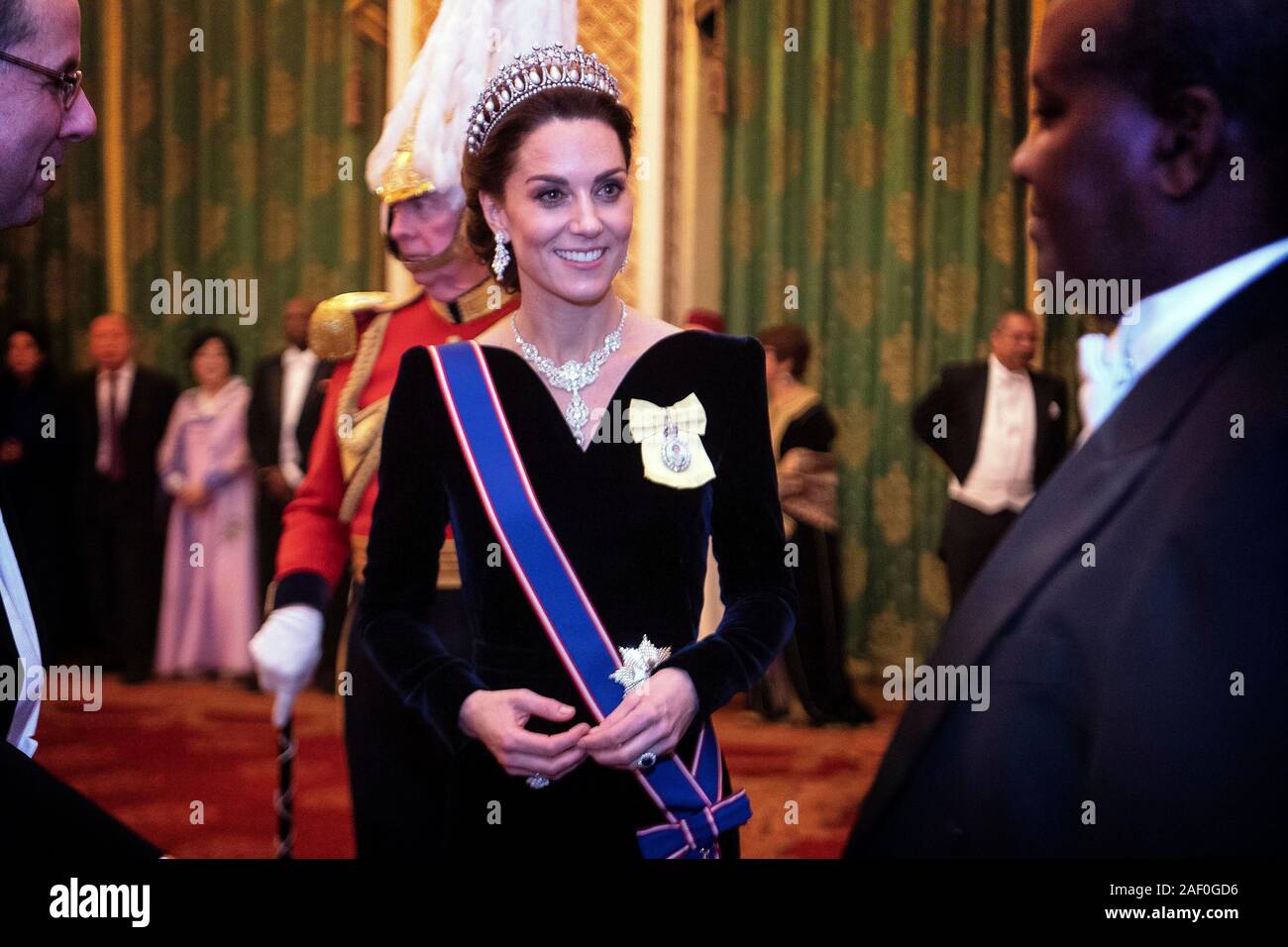 Buckingham palace diplomatic reception hi-res stock photography and ...