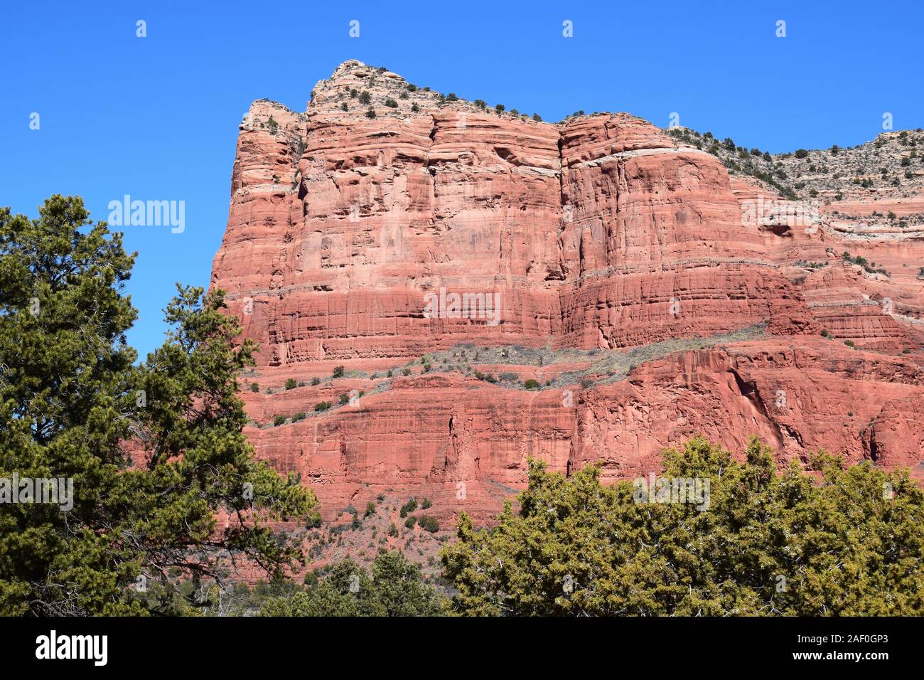 Red Rocks Sedona Stock Photo - Alamy