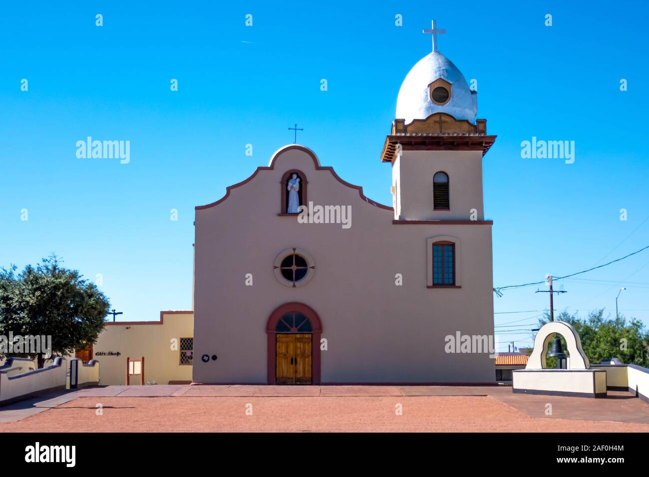 Old Missions of EL Paso Texas Stock Photo - Alamy