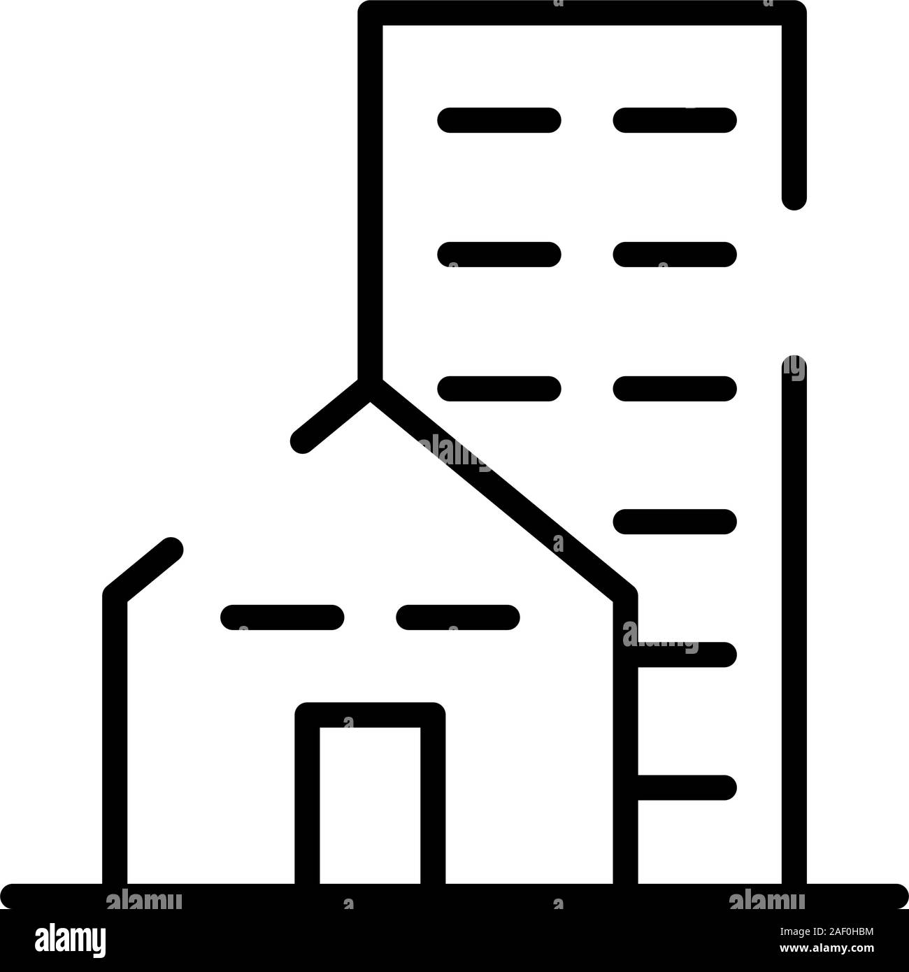 building construction urban isolated icon Stock Vector Image & Art - Alamy